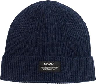 Ecoalf Ecoalf, Homme, Accessoires, Bleu, Taille: ONE Size Wool Beanie