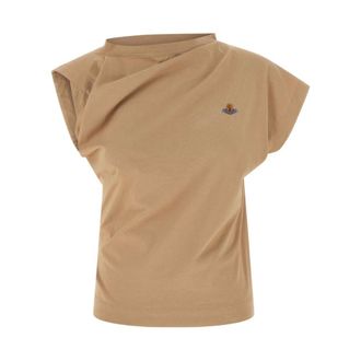Vivienne Westwood Femme, Tops, Beige, Taille: 36 FR Hebo Top