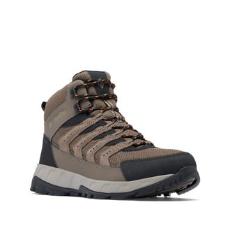 Columbia Strata Trail Mid Wasserdichter Wanderschuh f&uuml;r Herren, Mud/Desert Sun, 40.5 EU