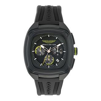 Aston Martin OVR Silikonarmbanduhr - - Accessories - Herren - Schwarzk - ONE SIZE
