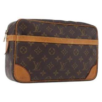 Louis Vuitton Pre-owned Canvas Clutch - - Pre-owned - Damen - Braun - ONE SIZE