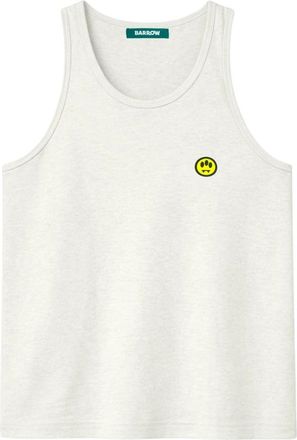 Barrow Barrow, unisex, Tops, Blanc, Taille: 44 FR D&eacute;bardeur en jersey