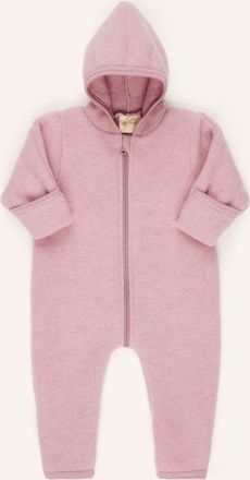Engel Fleece-Overall rosa