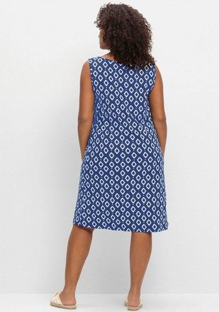 Sheego Strandkleid Strandkleid &Auml;rmellos