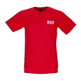 HUF Huf, Homme, Tops, Rouge, Taille: XL Classic H Tee