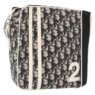 Dior Pre-owned Vintage PVC Trotter Canvas Schultertasche - - Pre-owned - Damen - Schwarzk - ONE SIZE