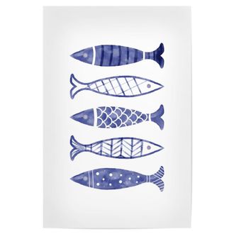 artboxONE Poster 30x20 cm Tiere Fischiges Thema hochwertiger Design Kunstdruck - Bild Fisch Fisch fischig