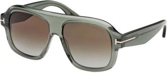 Tom Ford Femme, Accessoires, Vert, Taille: 56 MM Rhonda Lunettes de soleil