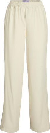 Jack & Jones Damen JJXX JXPOPPY Regular HW Pant NOOS Hose, Seedpearl/Detail:No Pockets, XL/32L