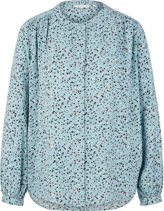 Tom Tailor Damen 1034471 Bluse mit Muster, 30927 - Tourmaline Dot Design, 32