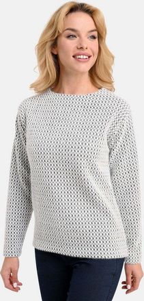 Bicalla T-Shirt Shirt Soft Geo - 06/anthra-white (1-tlg)