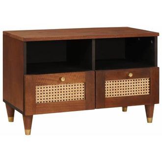 vidaXL Vidaxl - Medienlagerungsschr&auml;nke & Regale Braun 70 x 33,5 x 46 cm