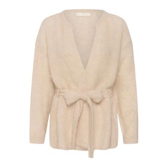 Inwear Pelloiw Cardigan - Femme - Pulls - Beige - Taille: 36 FR