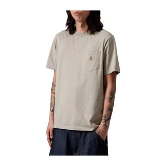 Carhartt Work in Progress Homme, Tops, Gris, Taille: L T-Chemises