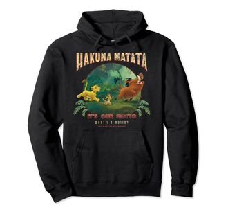 Disney The Lion King Hakuna Matata Its Our Motto Group Shot Pullover Hoodie