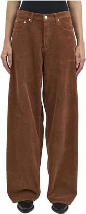 Haikure Femme, Pantalons, Brun, Taille: W24 Wide Pantalons