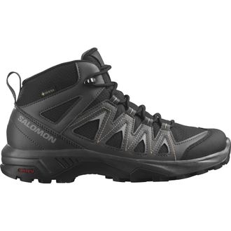 Salomon X Braze Mid Gore-Tex Wasserdichte Damen Outdoorschuhe, Outdoor-bereit, Sportliches Design, Vielseitiger Einsatz, Black, 40 2/3