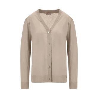 Herno Cardigans - Femme - Pulls - Beige - Taille: 38 FR