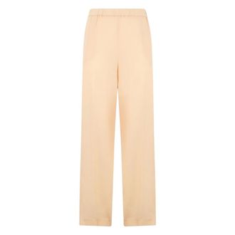 Fabiana Filippi Femme, Pantalons, Beige, Taille: 42 FR Pantalons