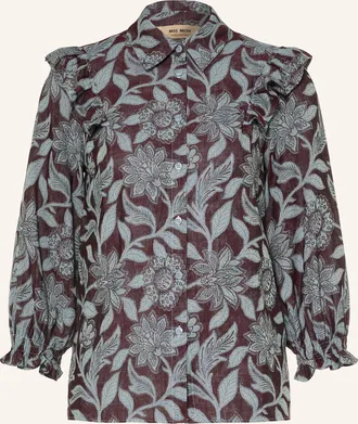 Mos Mosh Mos Mosh Hemdbluse Mmdebby Mit 3/4-Arm Und Volants rot