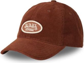 Von Dutch Casquette Dad Cap Adulte en Velours avec Patch Log TU