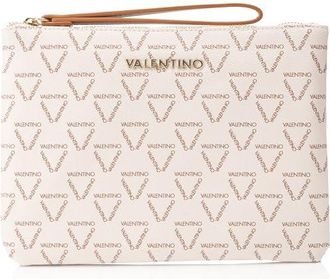 Valentino Lady RE, Handbag Femme, Bianco/Cuoio, Talla Unica