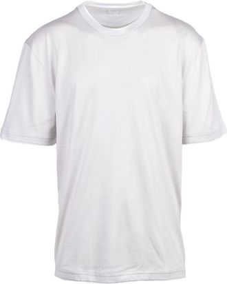 Eleventy Homme, Tops, Blanc, Taille: L T-shirt
