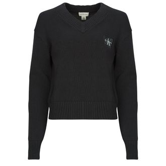 Calvin Klein Jeans CK EMBRO BADGE V-NECK SWEATER