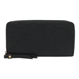 Louis Vuitton Pre-owned Monogram Empreinte Zippy Wallet - - Pre-owned - Damen - Schwarzk - ONE SIZE