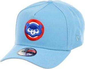 New Era Chicago Cubs MLB Cooperstown Sky Blue 9Forty A-Frame Snapback Cap