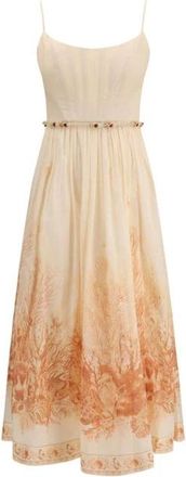 Zimmermann Baumwoll-Maxikleid - - Dresses - Damen - Mehrfarbig - M