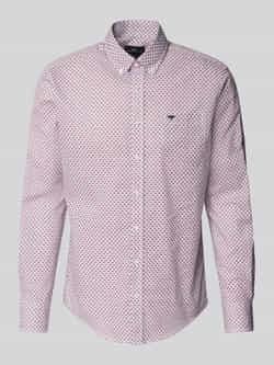 Fynch-Hatton Regular Fit Freizeithemd mit Button-Down-Kragen