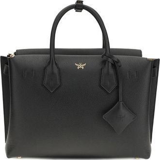 MCM Medium Milla Leather Tote Bag