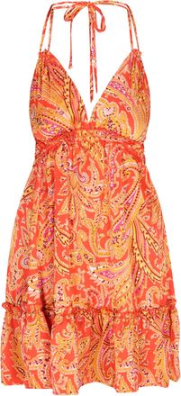 Izia Kleid Frauen orange mehrfarbig