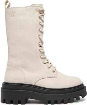Calvin Klein Jeans Schnürstiefeletten YW0YW01683 Beige