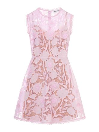 Self Portrait Kurzes Kleid - Rosa