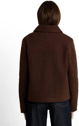 Tom Tailor Fleecejacke mit Hemdkragen und Knopfleiste