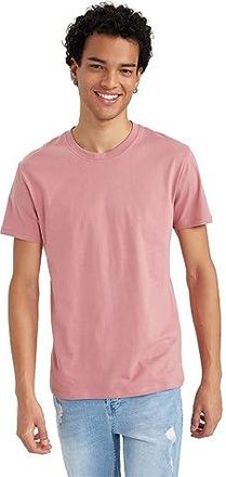 DeFacto B0653ax T-Shirt, Rose, XS Homme