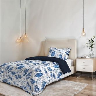 Italian Bed Linen Fantasy Bettbezug, Foglie, Kleine doppelte