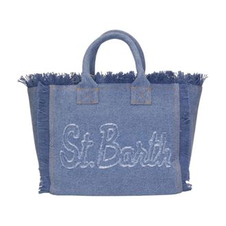 MC2 Saint Barth Vanity Tote Bag - - Bags - Damen - Blau - ONE SIZE