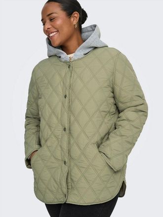 Only Carmakoma Steppjacke CARRISSO LIFE HOOD QUILT JACKET OTW