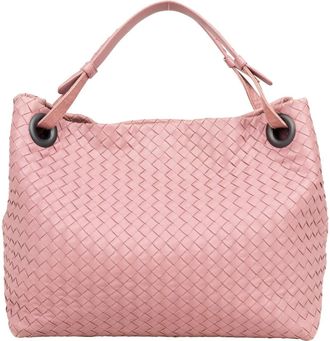 Bottega Veneta Crossbody Bags - Bottega Veneta Intrecciato Leather Garda Handbag - Gr. unisize - in Rot - f&uuml;r Damen