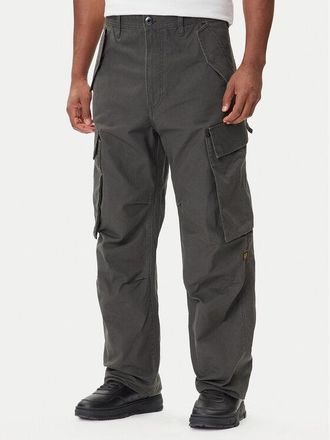 G-Star Raw Stoffhose R-3N D25224-D191 Grau Straight Fit