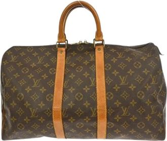 Louis Vuitton unisex, Pre-owned, Brun, Taille: ONE Size Sac Keepall Pre-owned