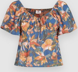 O'Neill Hughes Woven T-Shirt blue painted tropics