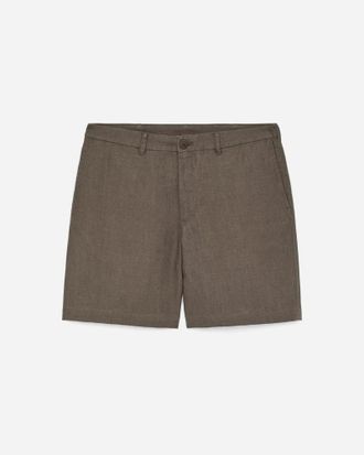 Arket Leinen-Shorts -Beige