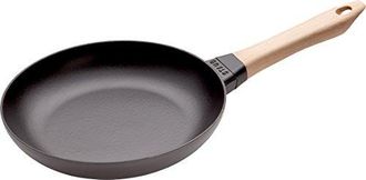 Staub Poêle en Fonte, Ø 24 cm, Noir Mat