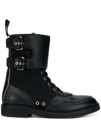 Balmain bottines Ranger - Noir