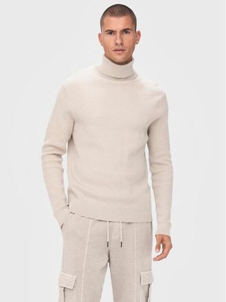 Only & Sons Rollkragenpullover Phil 22023202 Beige Regular Fit