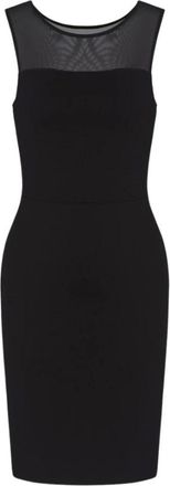 A|X Armani Exchange Femme, Robes, Noir, Taille: 38 FR Robe noire moulante